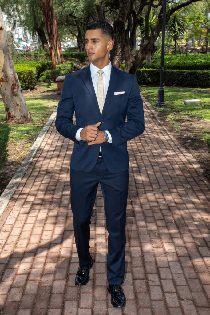 TRAJE AZUL SUPER SLIM / SLIM FIT – Deluxe Tuxedo