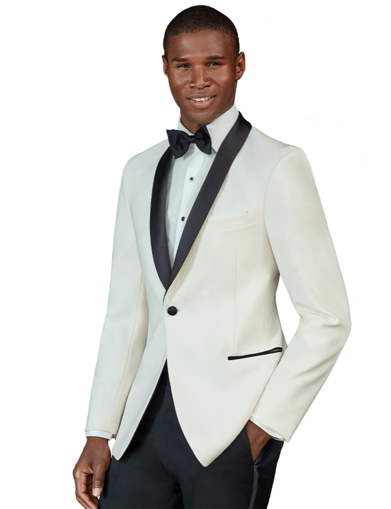 SMOKING MODA BLANCO – Deluxe Tuxedo