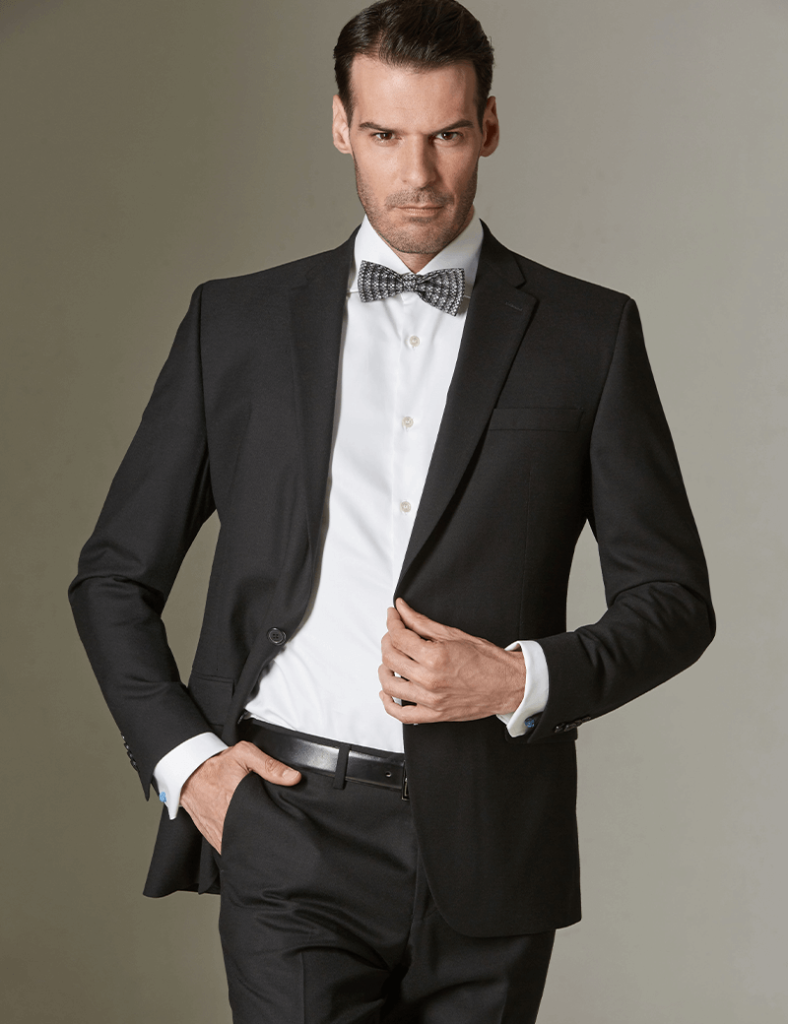 TRAJE NEGRO SUPER SLIM / SLIM FIT – Deluxe Tuxedo